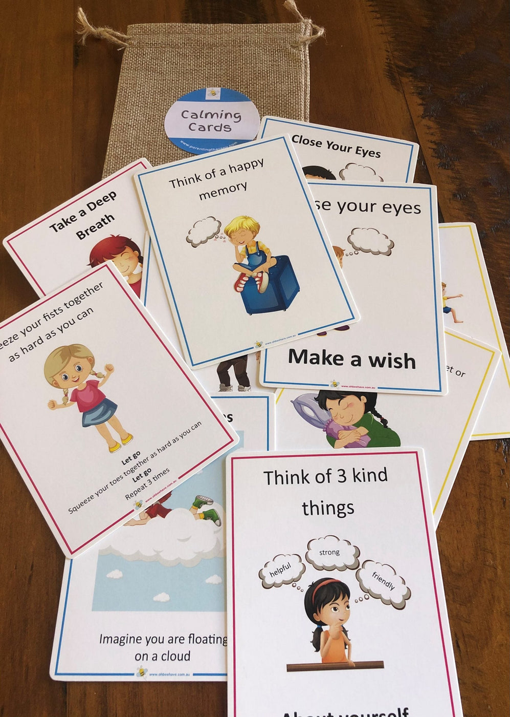 Calming Cards — Sensory Ready Store