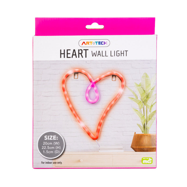 Heart LED Wall Light — Sensory Ready Store