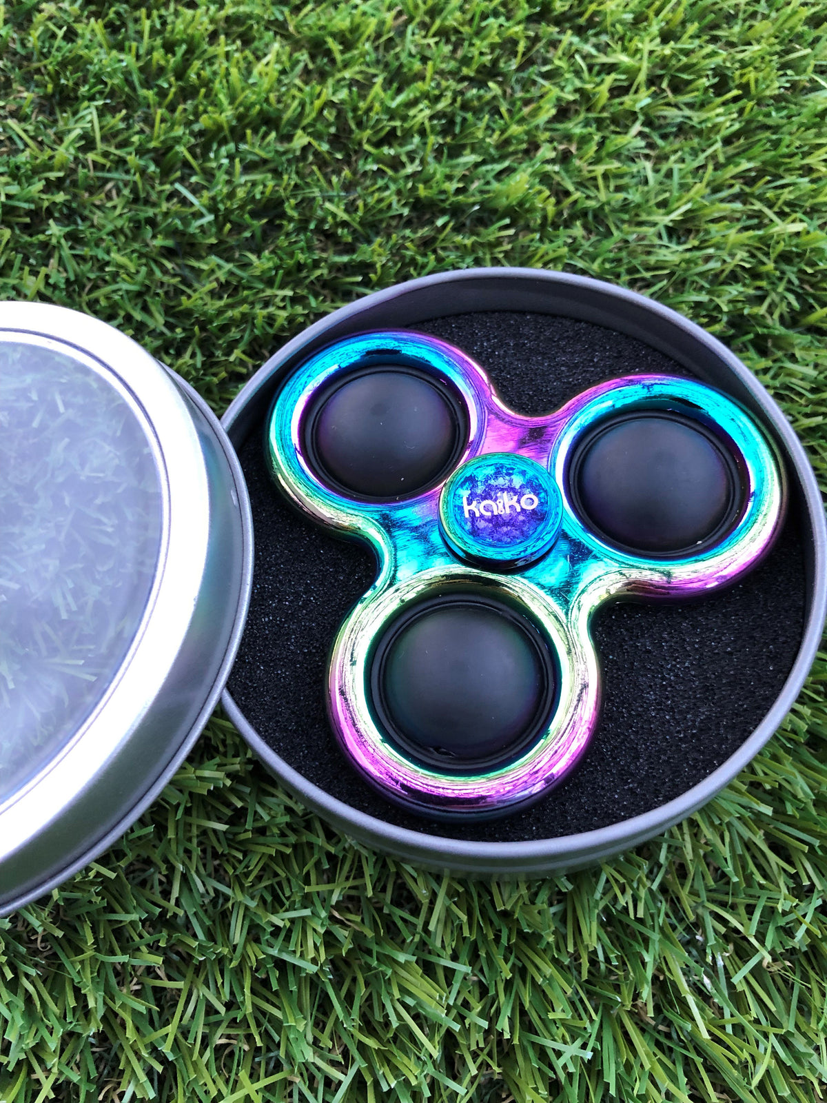 Pop It Spinner - Metal Fidget — Sensory Ready Store