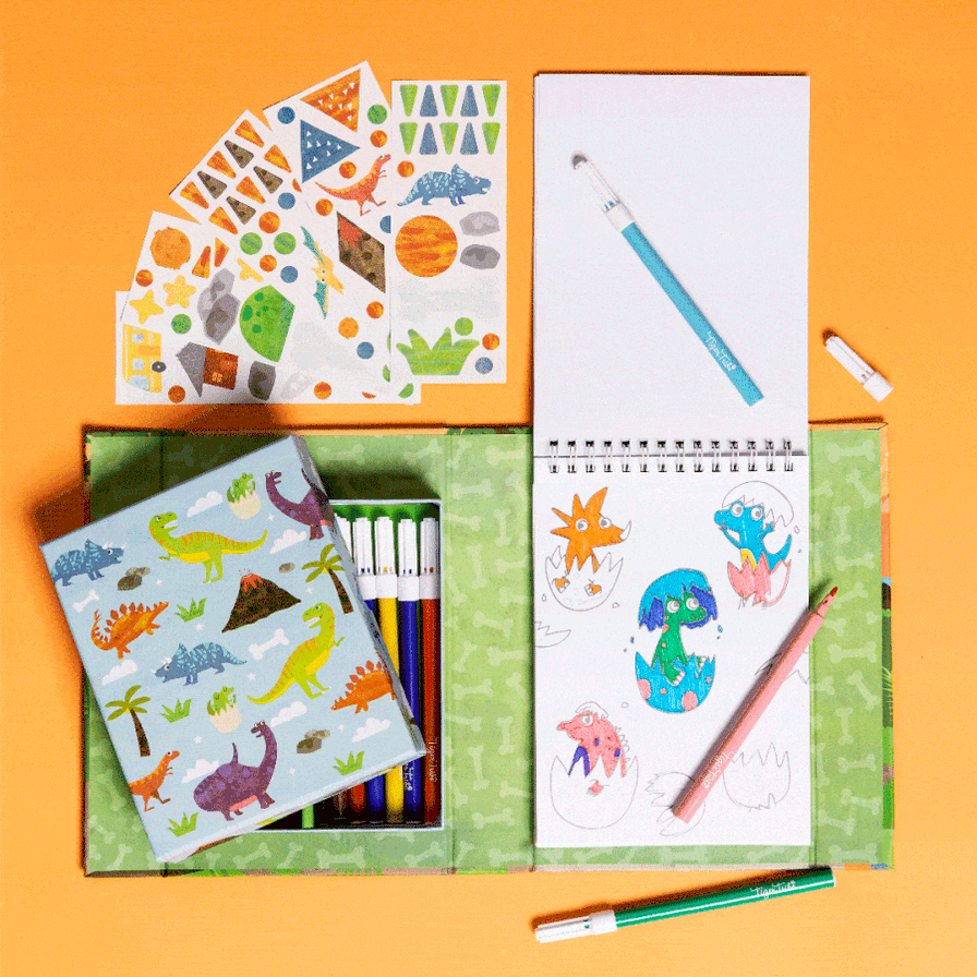 Colouring Set - Dinosaurs — Sensory Ready Store