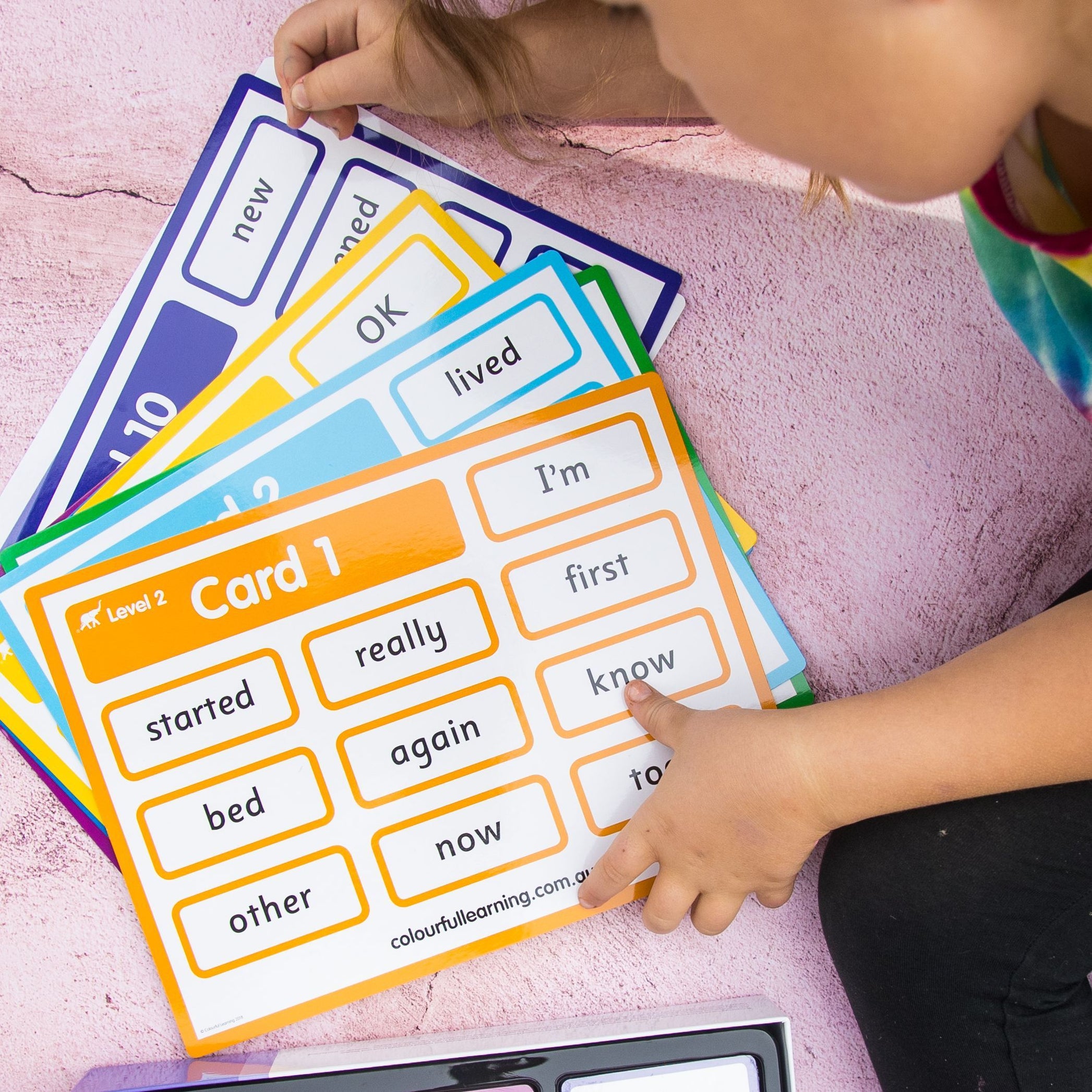 Colourful Learning - Sight Words Level 1 — Sensory Ready Store