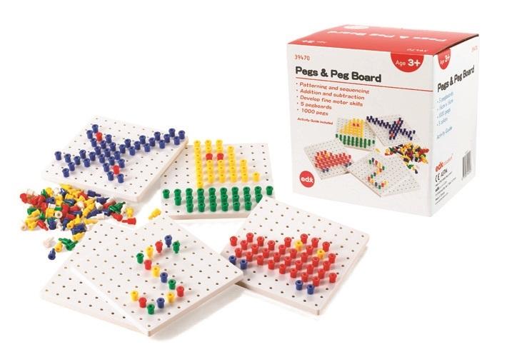 Peg Board Set - 1000pcs — Sensory Ready Store